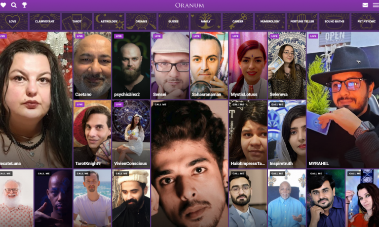 Oranum Psychic Reading Review - psychicreading.com