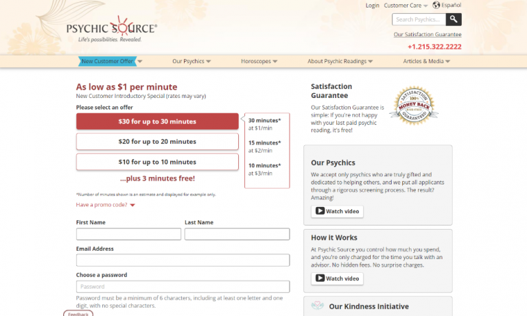 Psychic Source Psychic Reading Review - psychicreading.com
